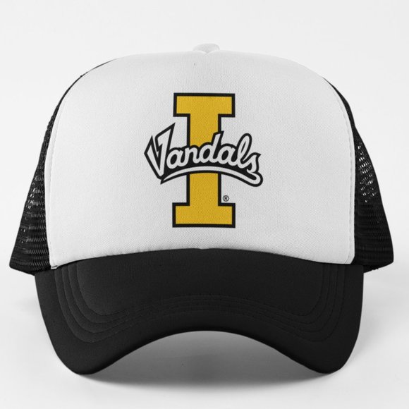 Accessories | New Idaho Vandals Logo Foam Trucker Snapback Hat 2tone ...